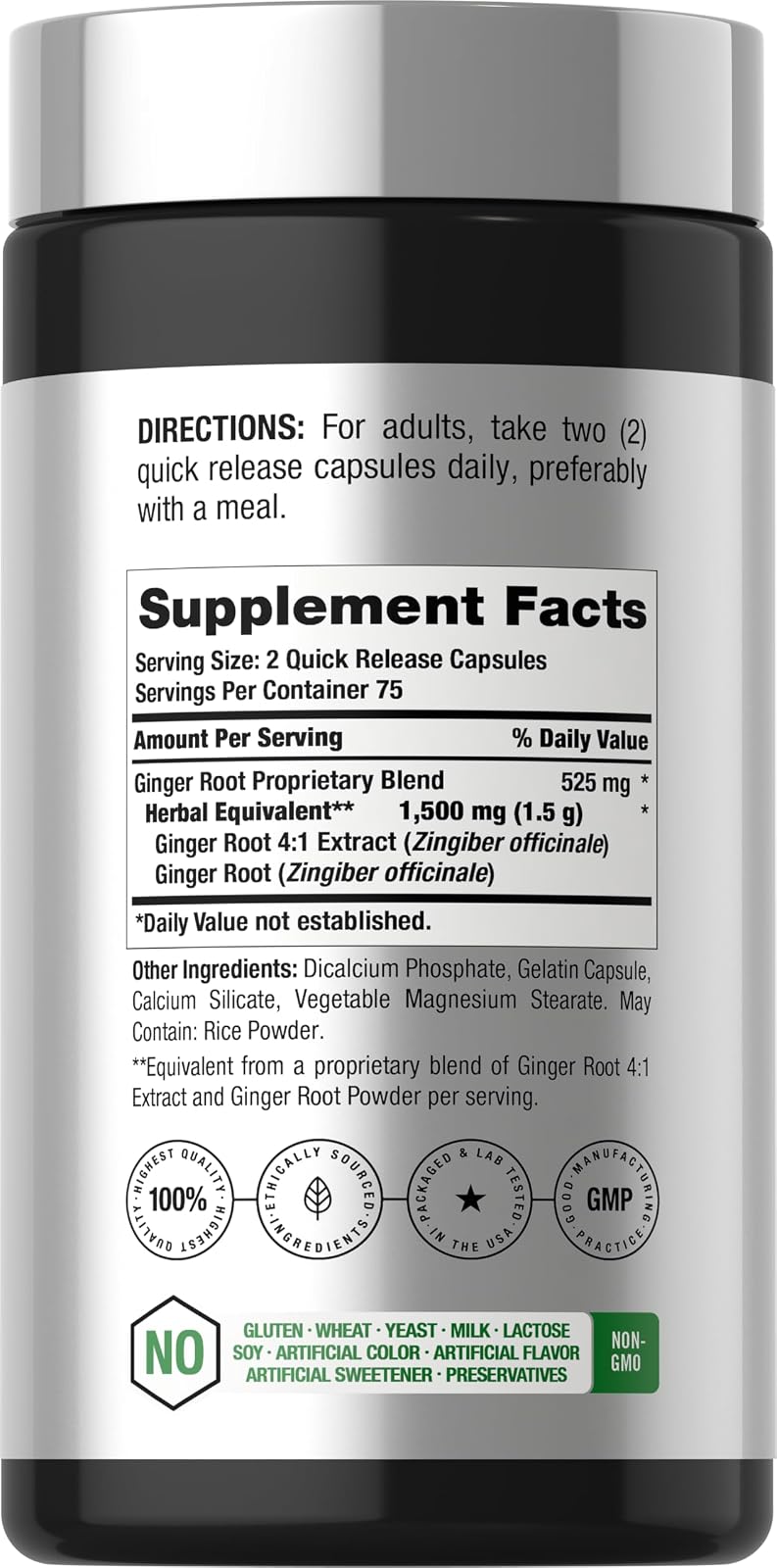 500 mg ginger root extract benefits