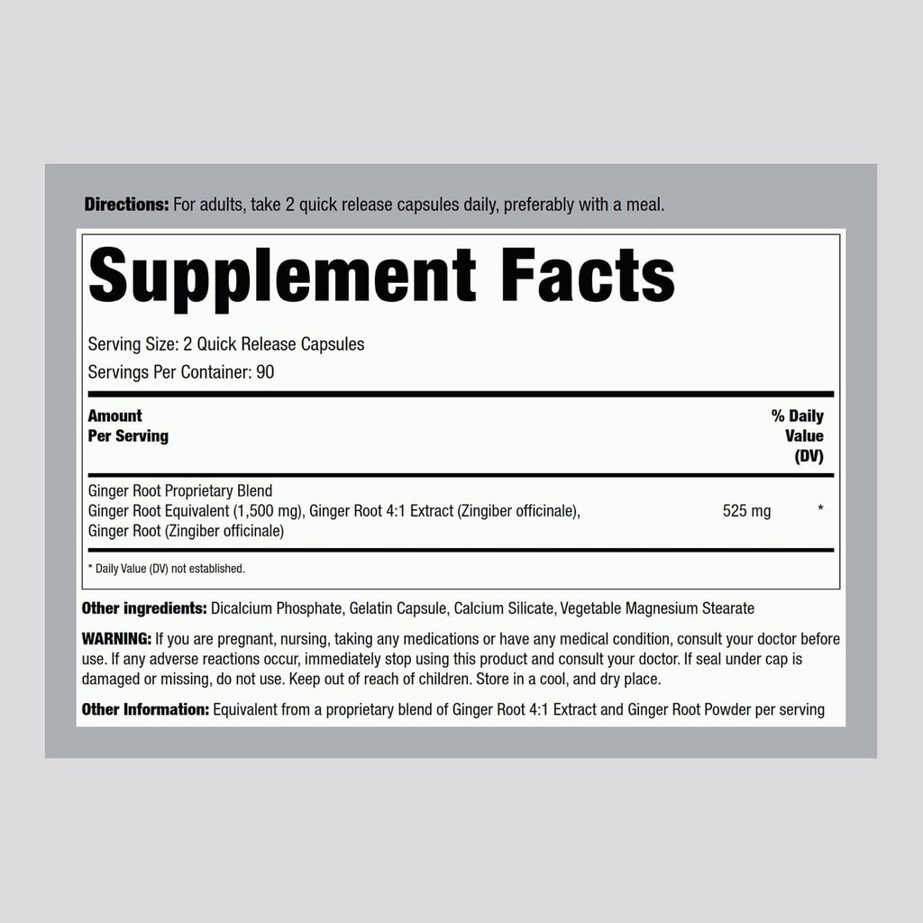 500 mg ginger root health benefits
