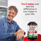 500 mg ginkgo biloba herbal supplement