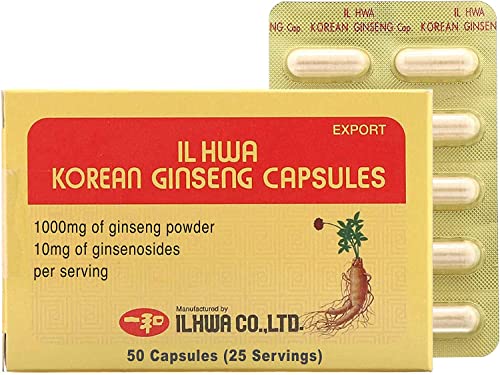 500 mg ginseng health supplement