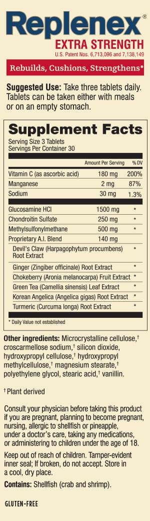 500 mg glucosamine for healthy joints