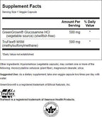 500 mg glucosamine for healthy joints