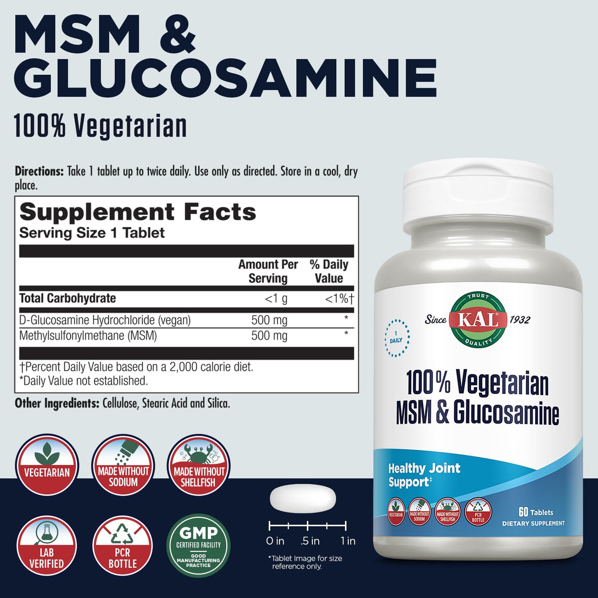 500 mg glucosamine for joint health