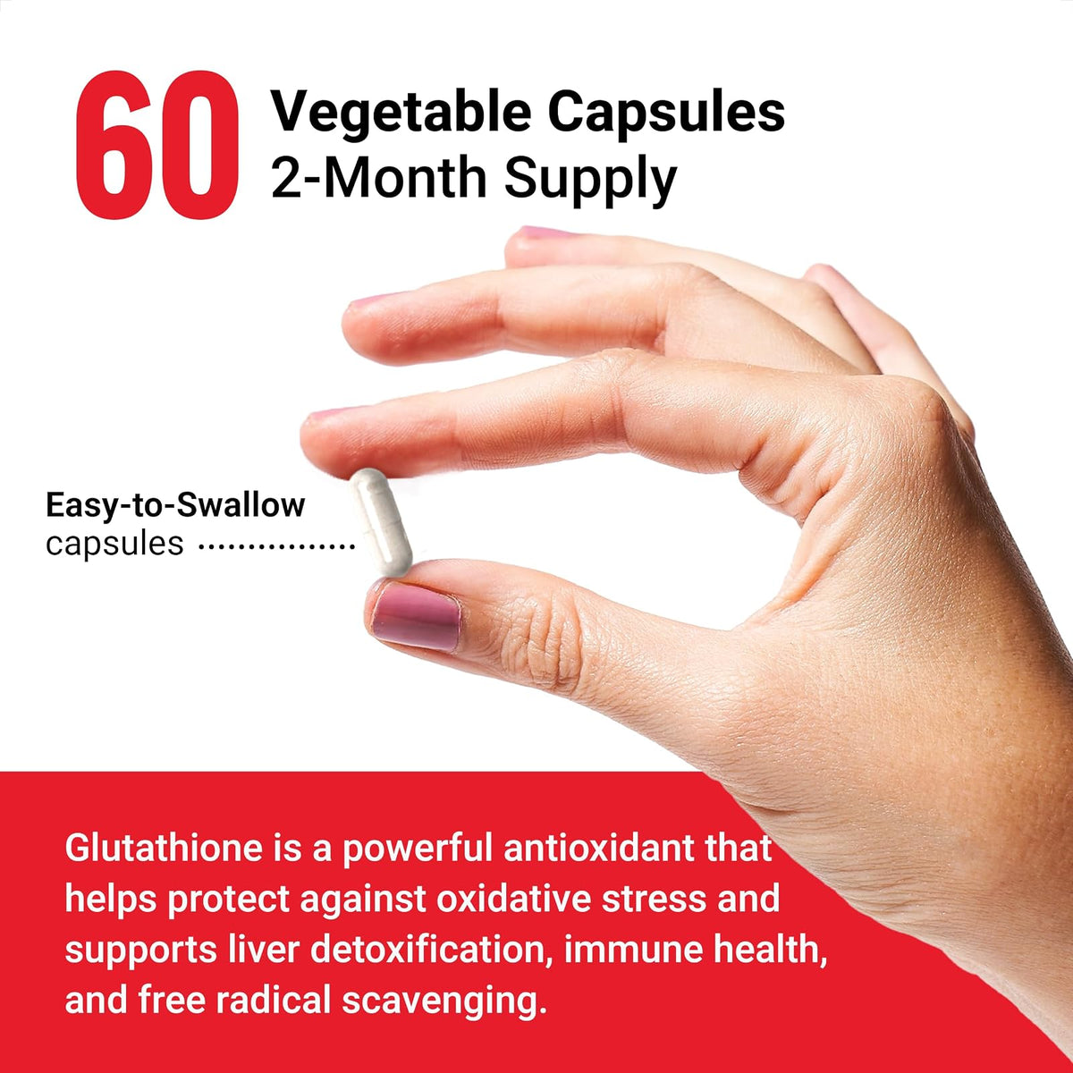 500 mg glutathione capsules for wellness