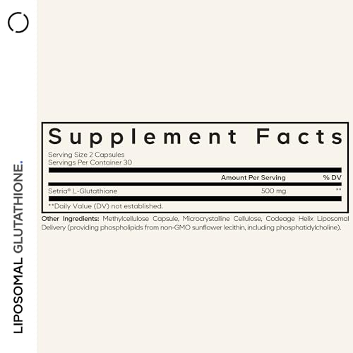 500 mg glutathione for detoxification