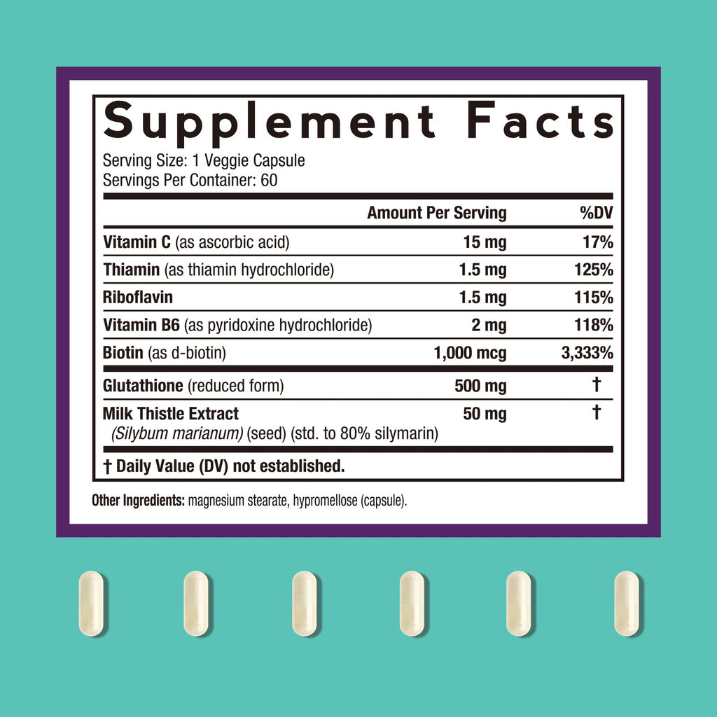 500 mg glutathione for skin health