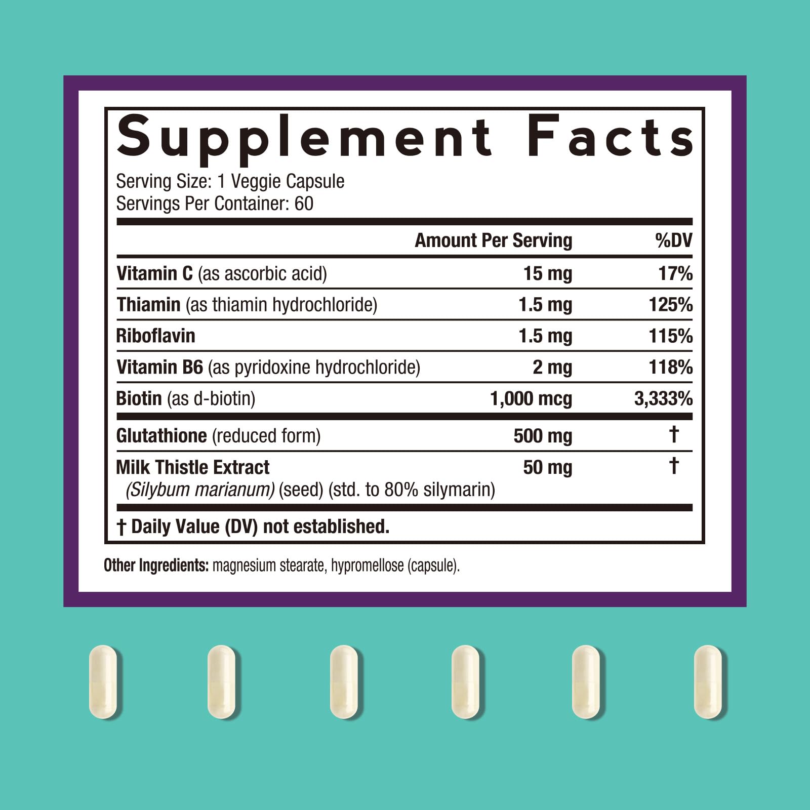 500 mg glutathione for skin health