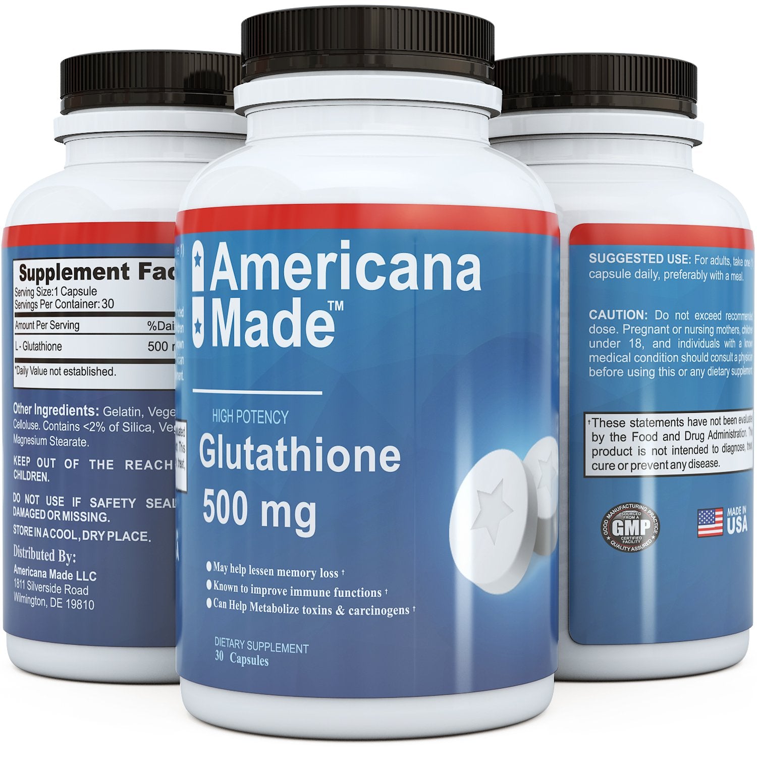 500 mg glutathione for women