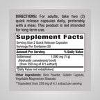 500 mg Goldenseal root supplement