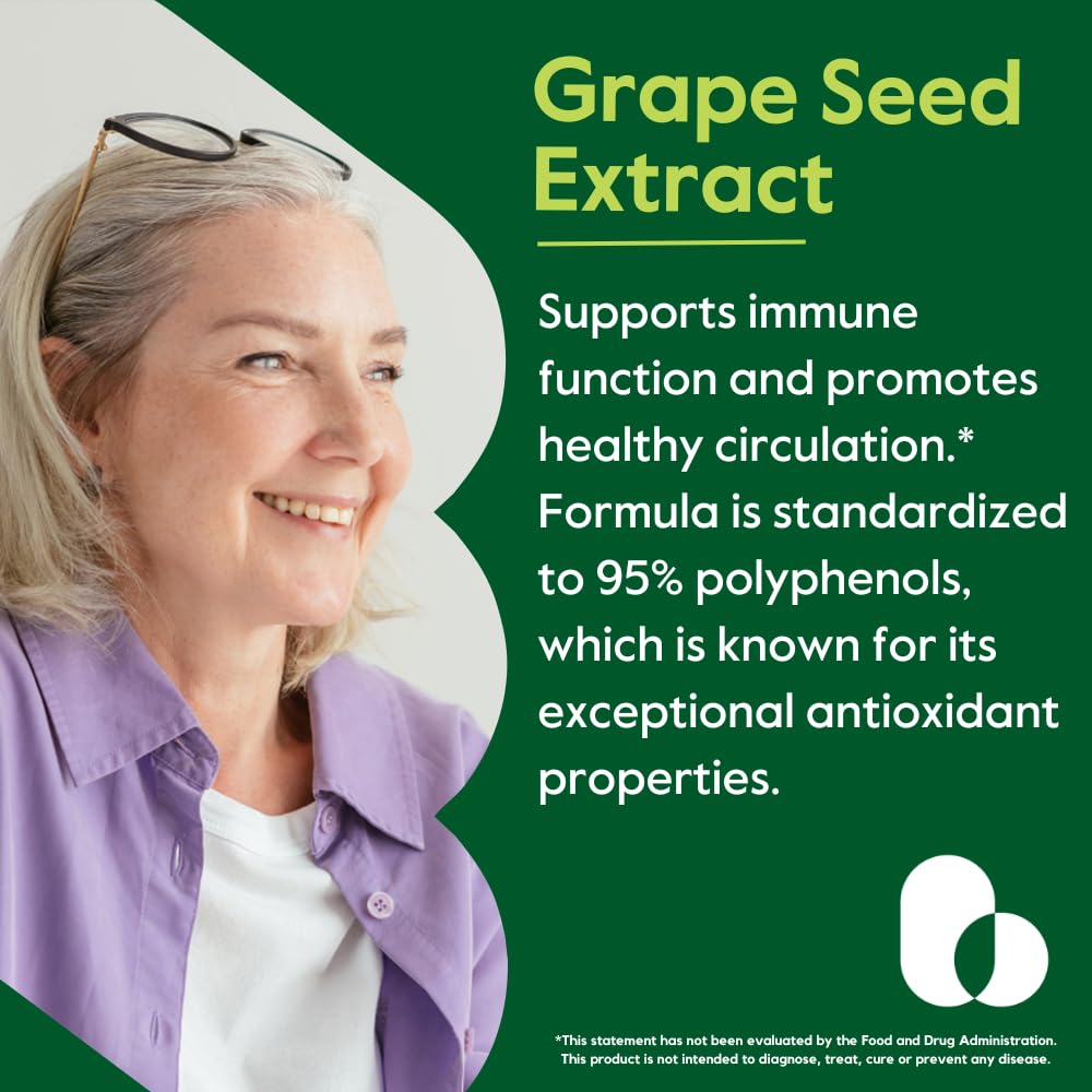 500 mg grape seed capsules