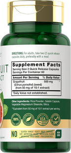 500 mg grapefruit seed health benefits