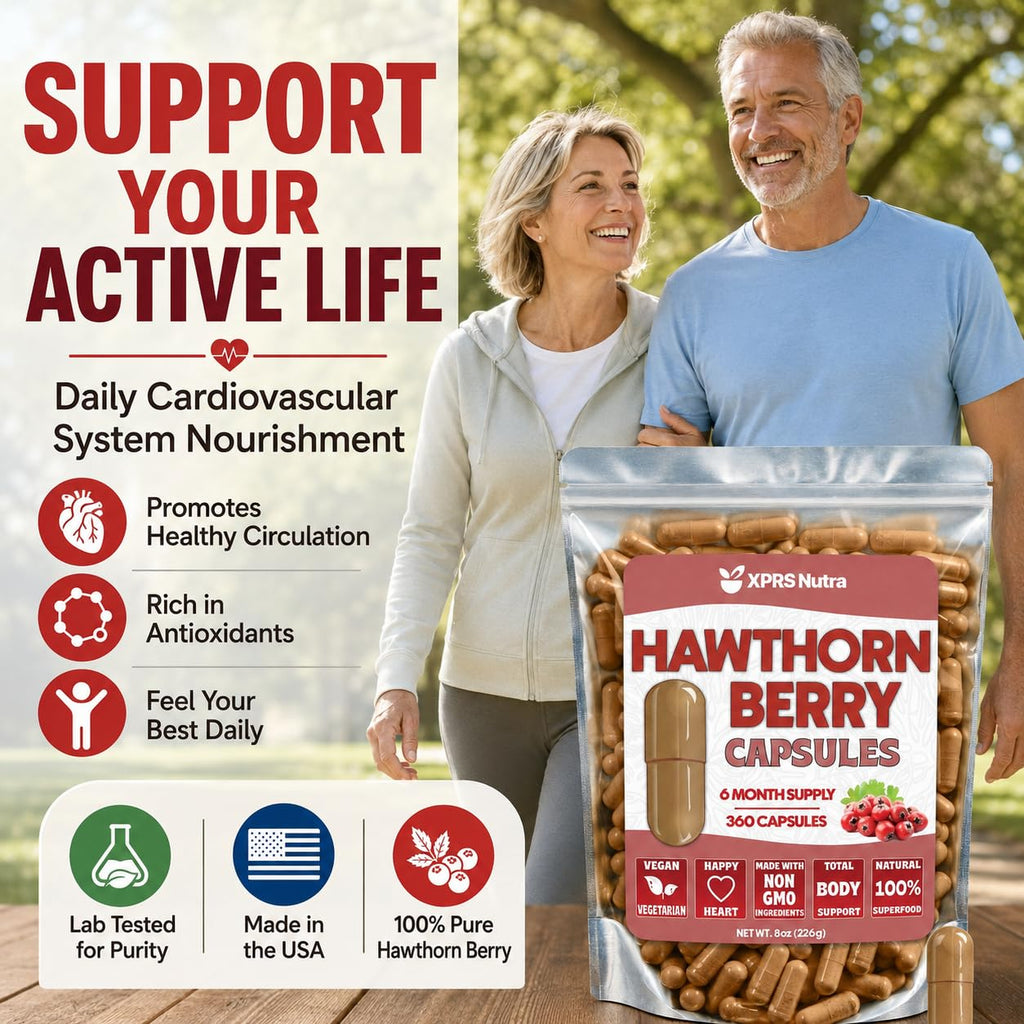 500 mg hawthorn berry extract