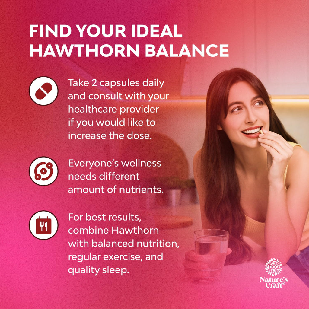 500 mg Hawthorn Berry herbal supplement