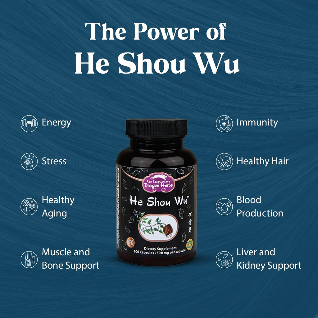500 mg He Shou Wu benefits