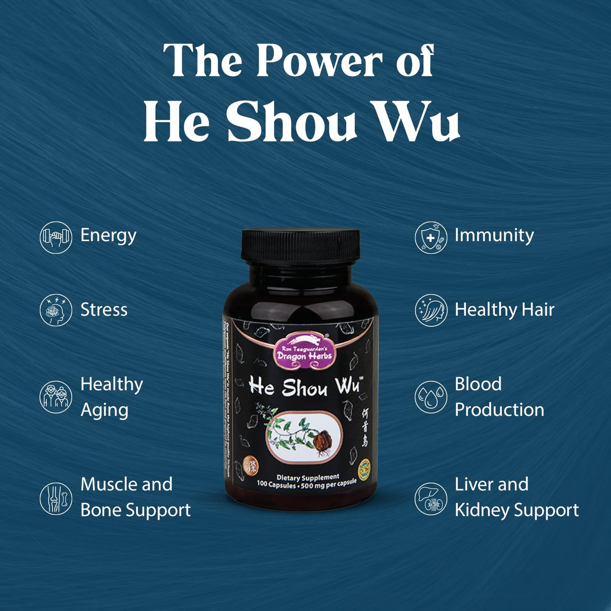 500 mg He Shou Wu benefits