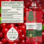 500 mg HERBAMAMA cranberry antioxidant support