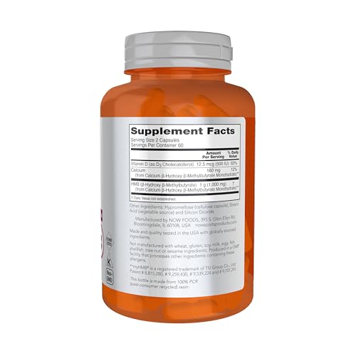 500 mg HMB for fitness recovery