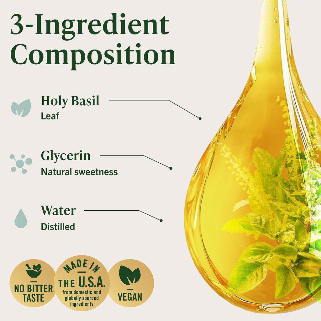500 mg Holy Basil for immune support