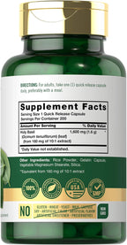 500 mg Holy Basil supplement for wellness