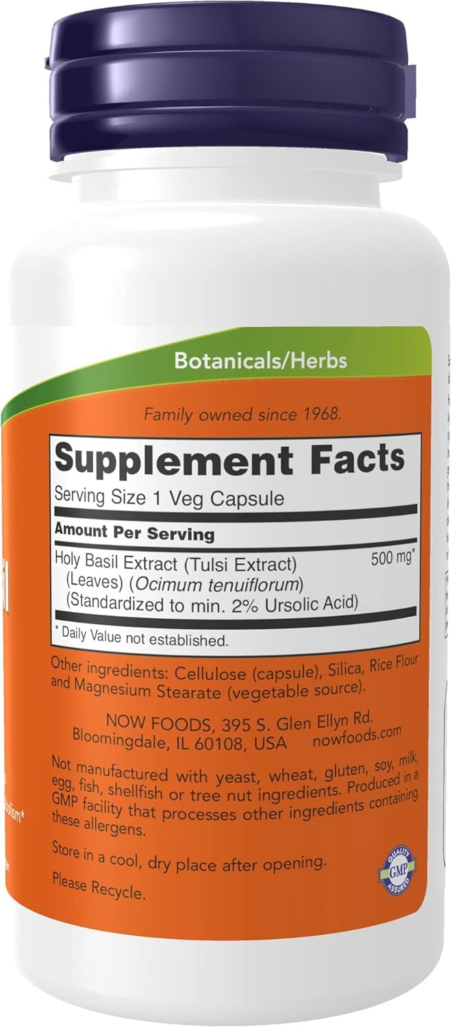 500 mg Holy Basil VegiCaps supplement
