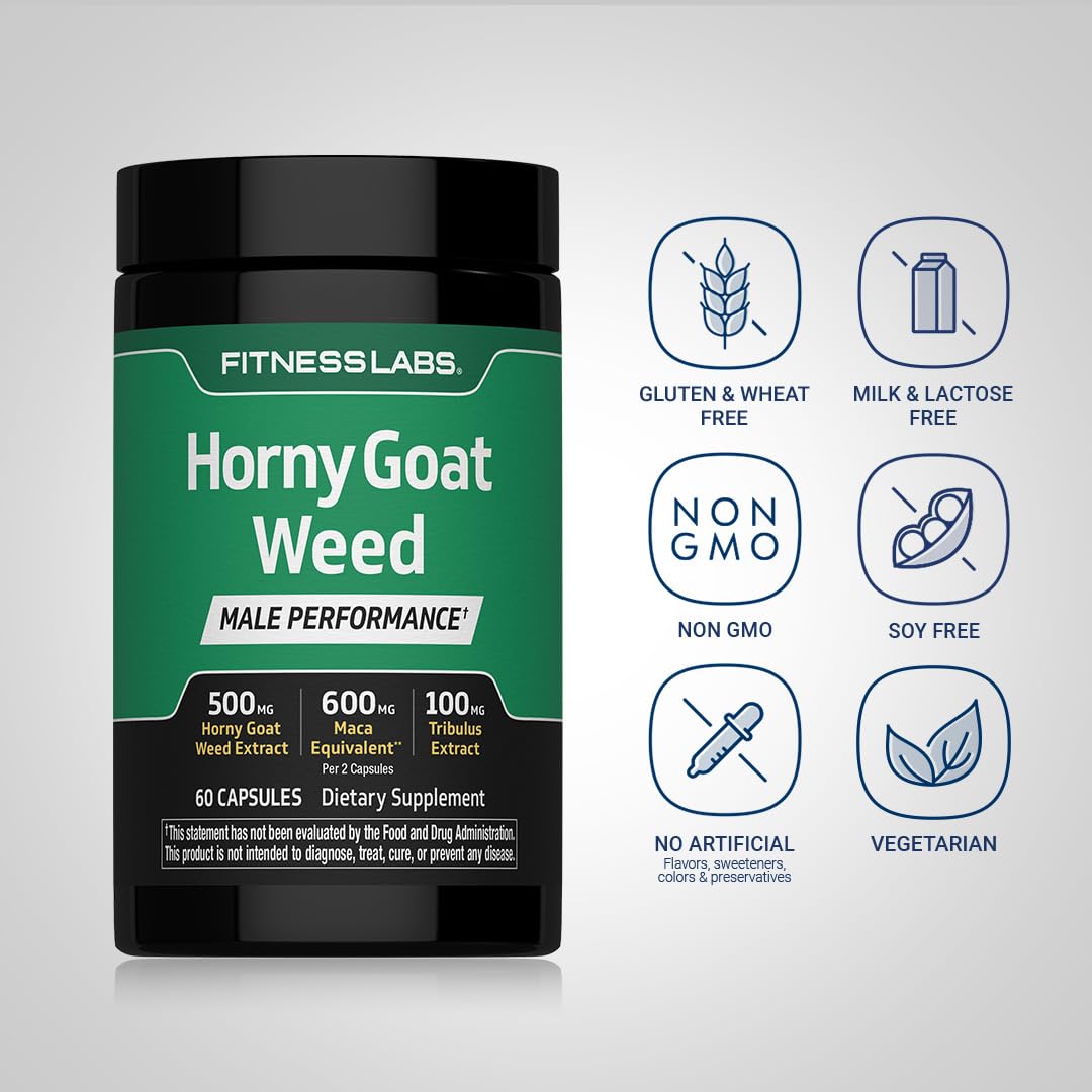 500 mg Horny Goat Weed complex