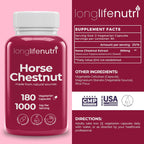 500 mg horse chestnut vitamin A supplement