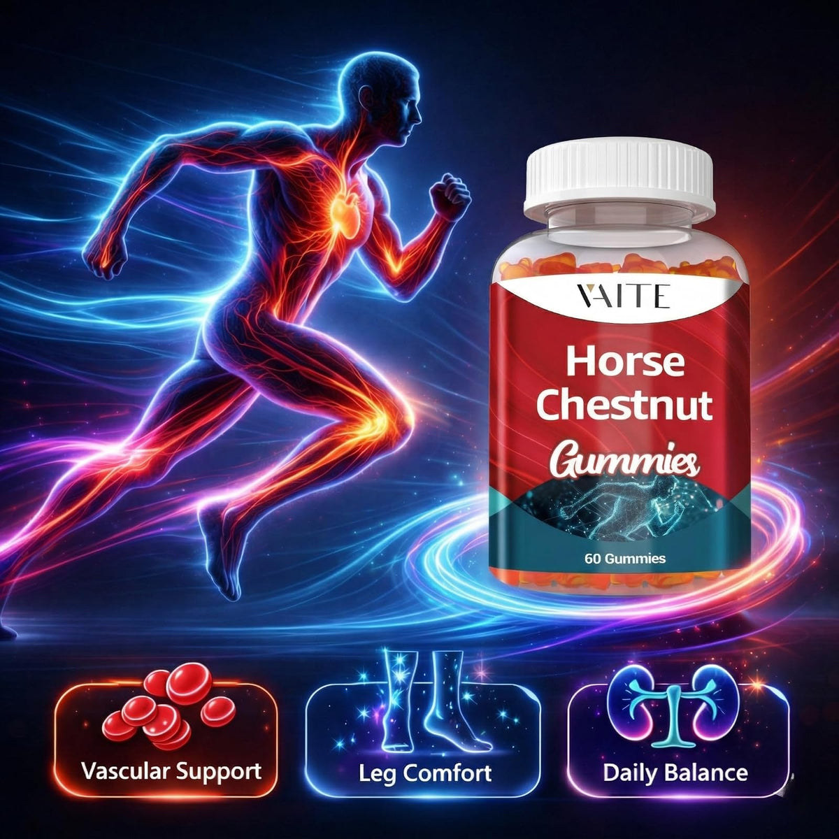 500 mg Horse Chestnut vitamin A