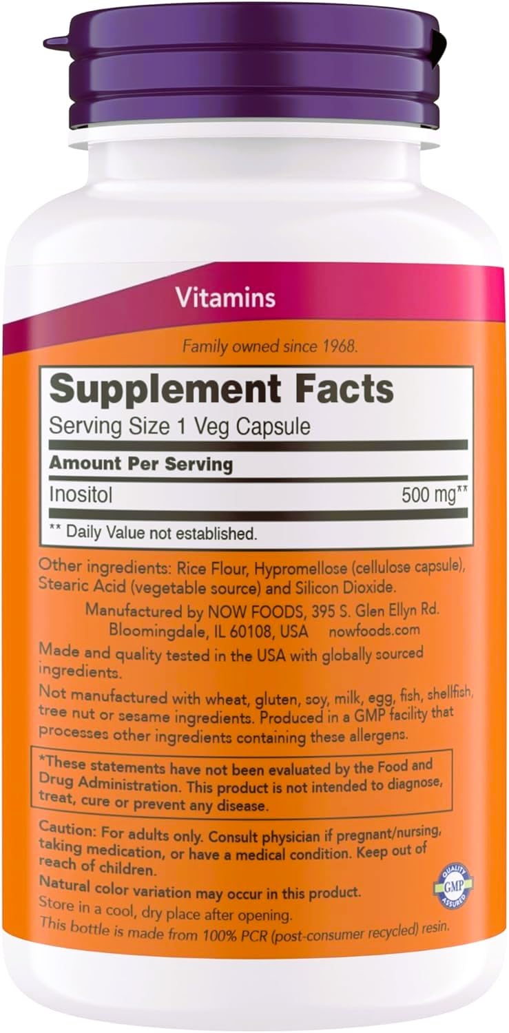 500 mg Inositol for mental health