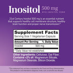 500 mg Inositol for mental health
