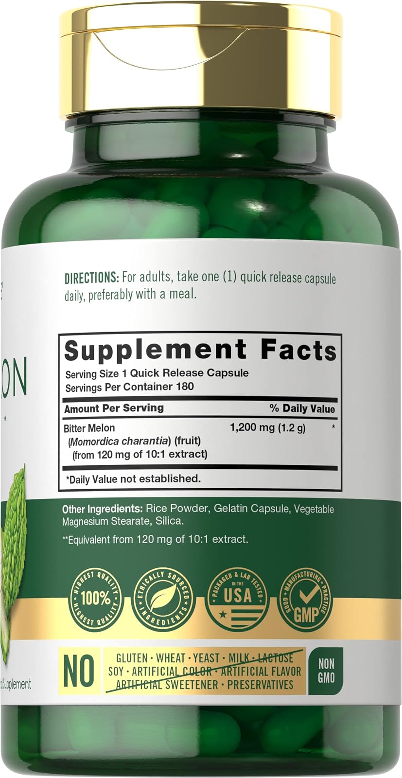 500 mg Karela supplement benefits