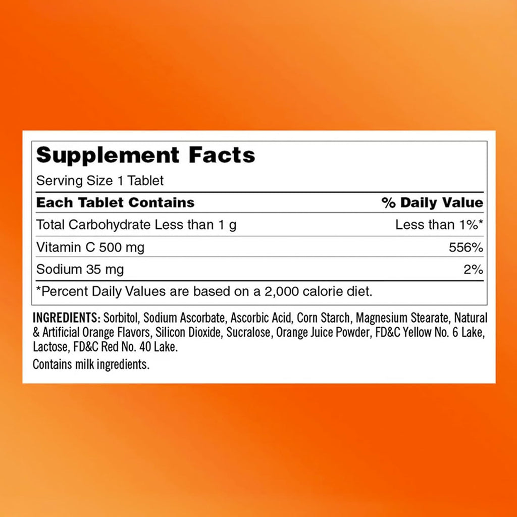 500 mg KKL Vitamin C for daily health