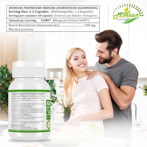 500 mg Konch Beej capsules for energy