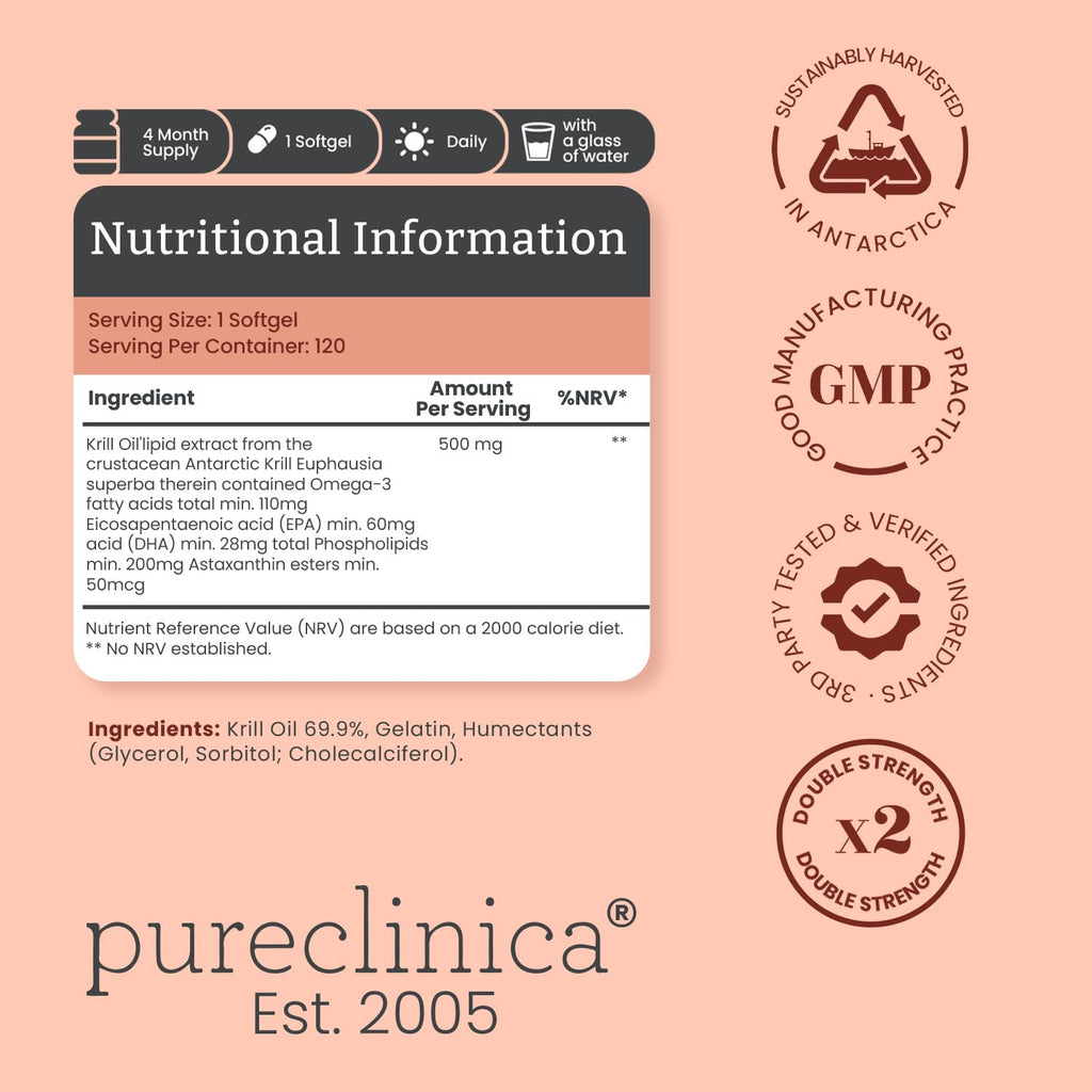 500 mg krill oil benefits