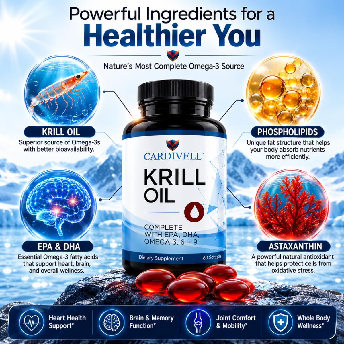 500 mg krill oil benefits