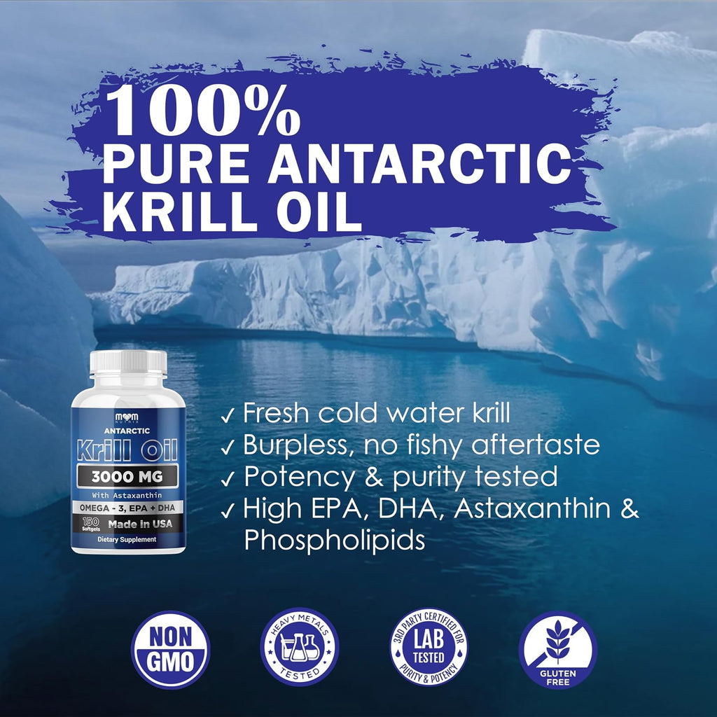 500 mg krill oil capsules