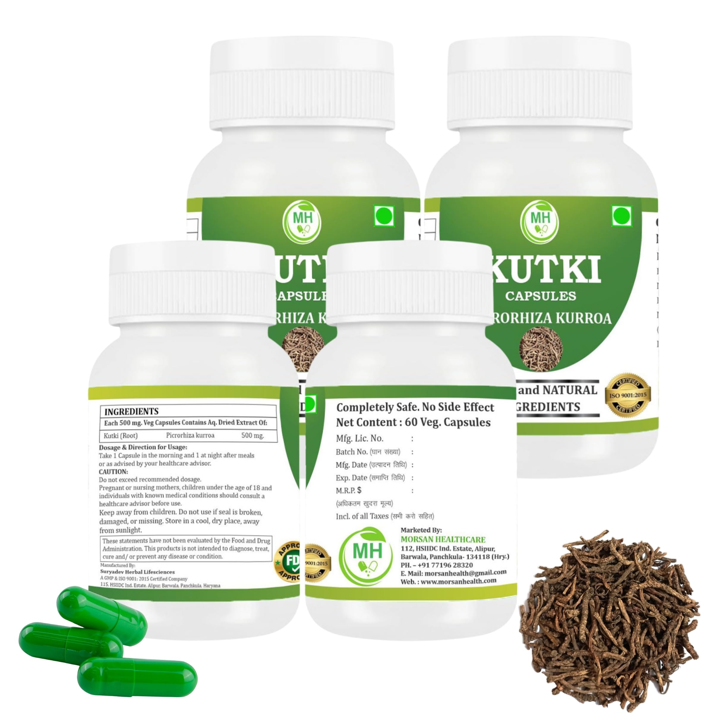 500 mg Kutki veg capsules