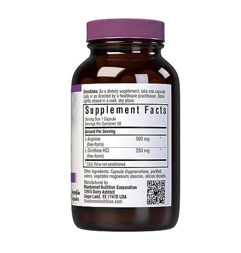 500 mg L-Arginine health supplement
