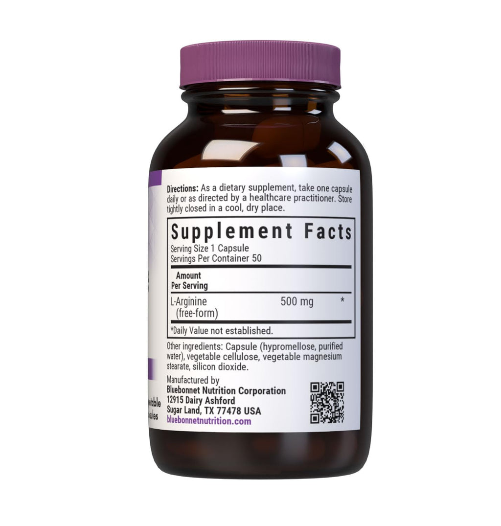500 mg L-Arginine supplement benefits
