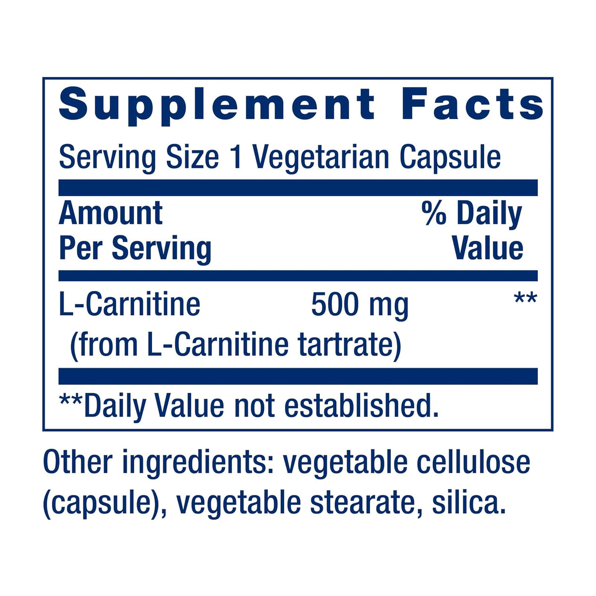 500 mg L-Carnitine capsules for athletes