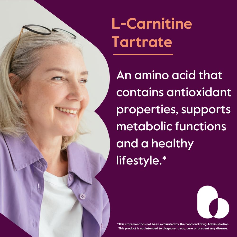 500 mg L-Carnitine capsules for energy