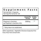 500 mg l-carnitine supplement