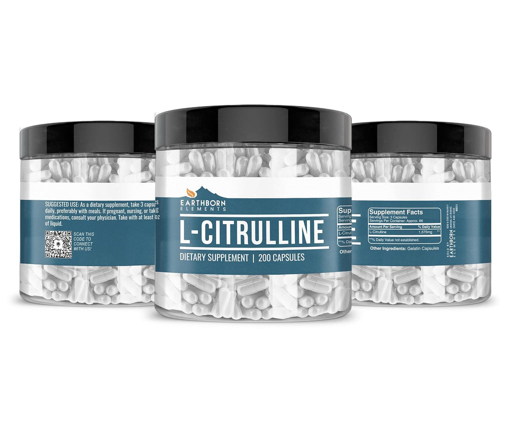 500 mg L-Citrulline for workout recovery