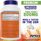 500 mg l-glutamine veggie capsules