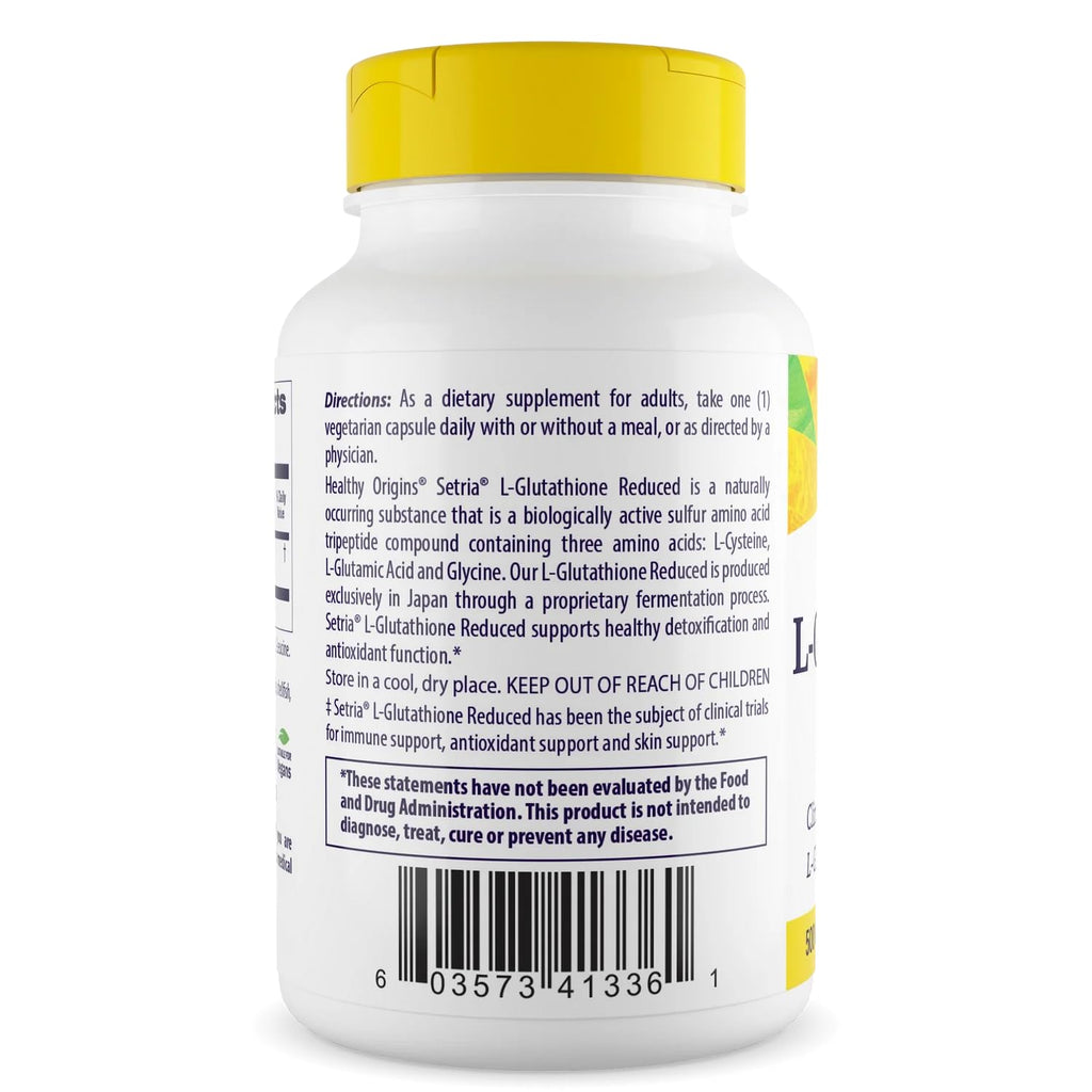 500 mg L-Glutathione health benefits