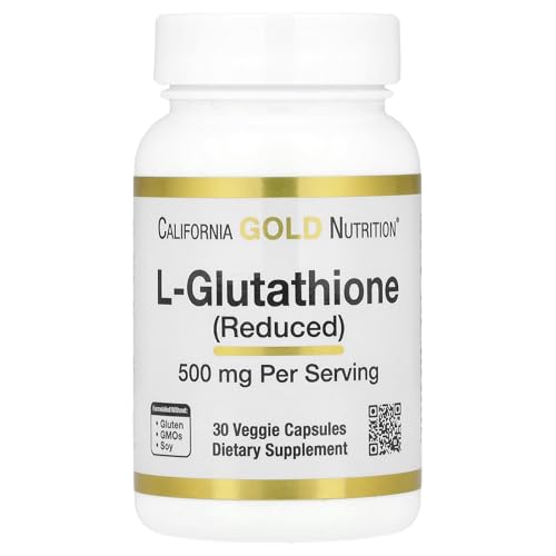 500 mg L-Glutathione veggie capsules