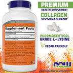 500 mg L-Lysine supplement benefits
