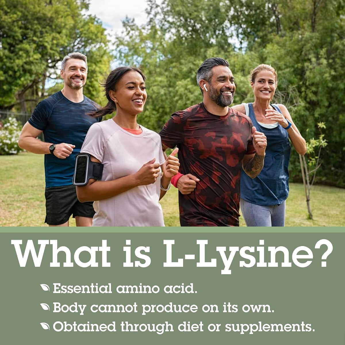 500 mg L-Lysine tablets for health