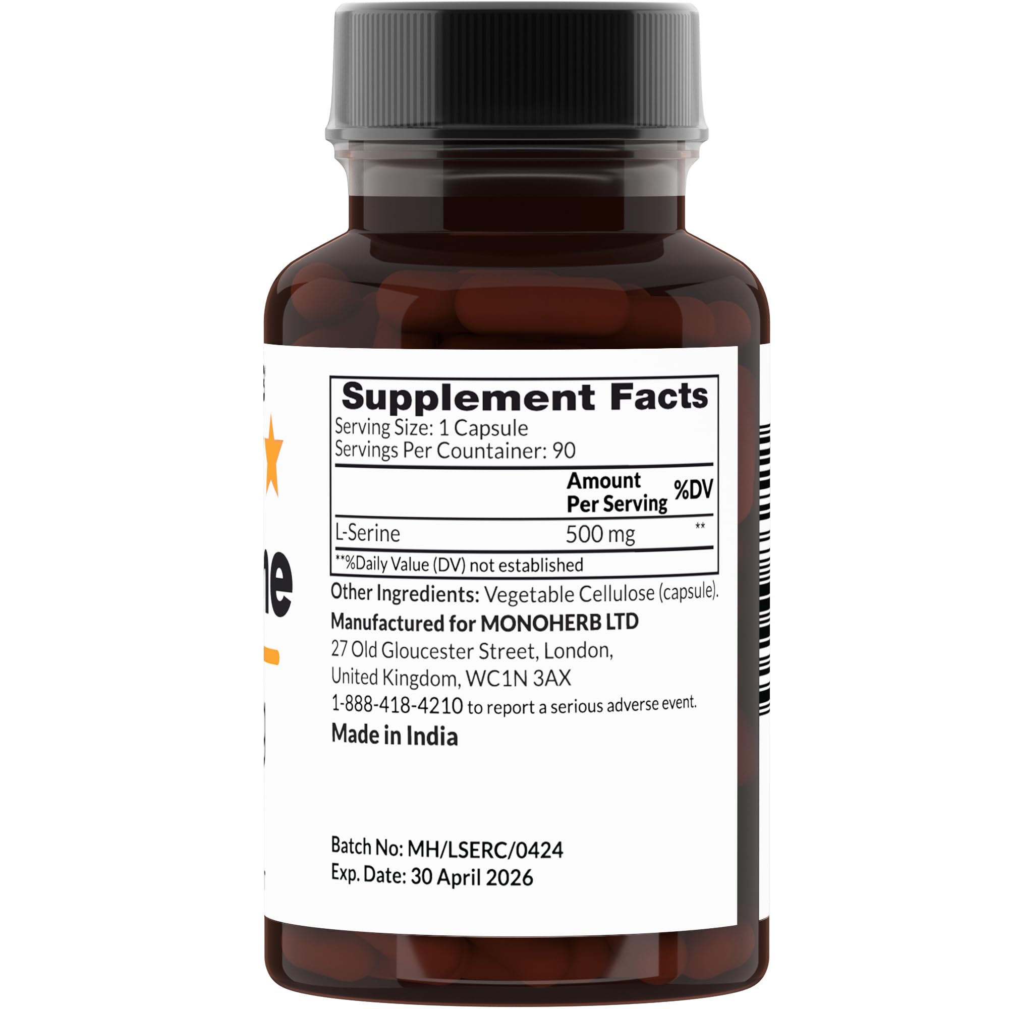 500 mg L-Serine health benefits