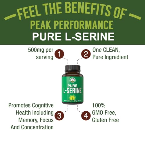 500 mg L-Serine vitamin supplement