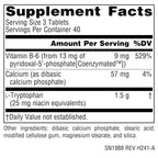500 mg L-Tryptophan for relaxation